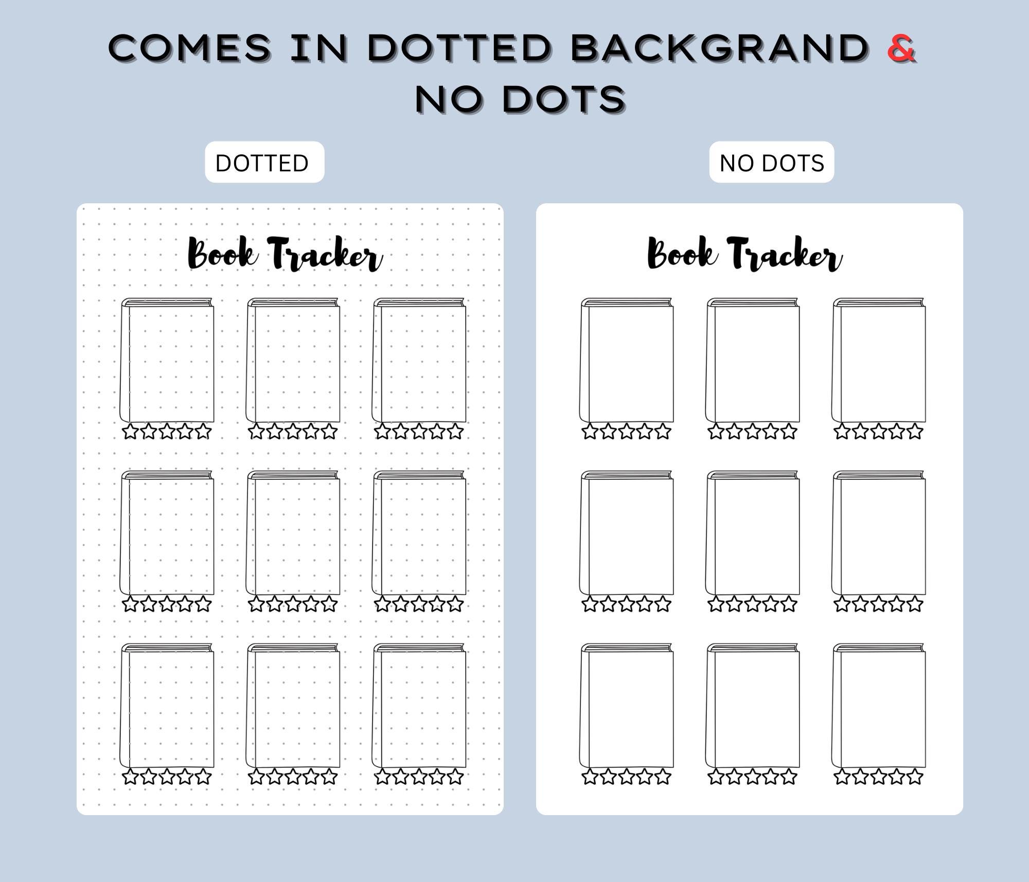 Book Tracker - PRINTABLE Journal Page, Bookclub Tracker Page, Book ...