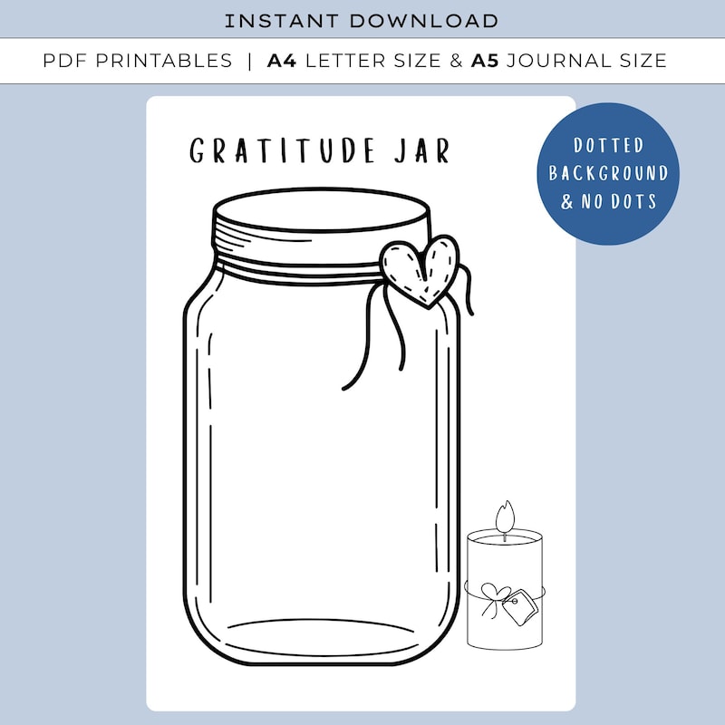 Gratitude Jar - Etsy