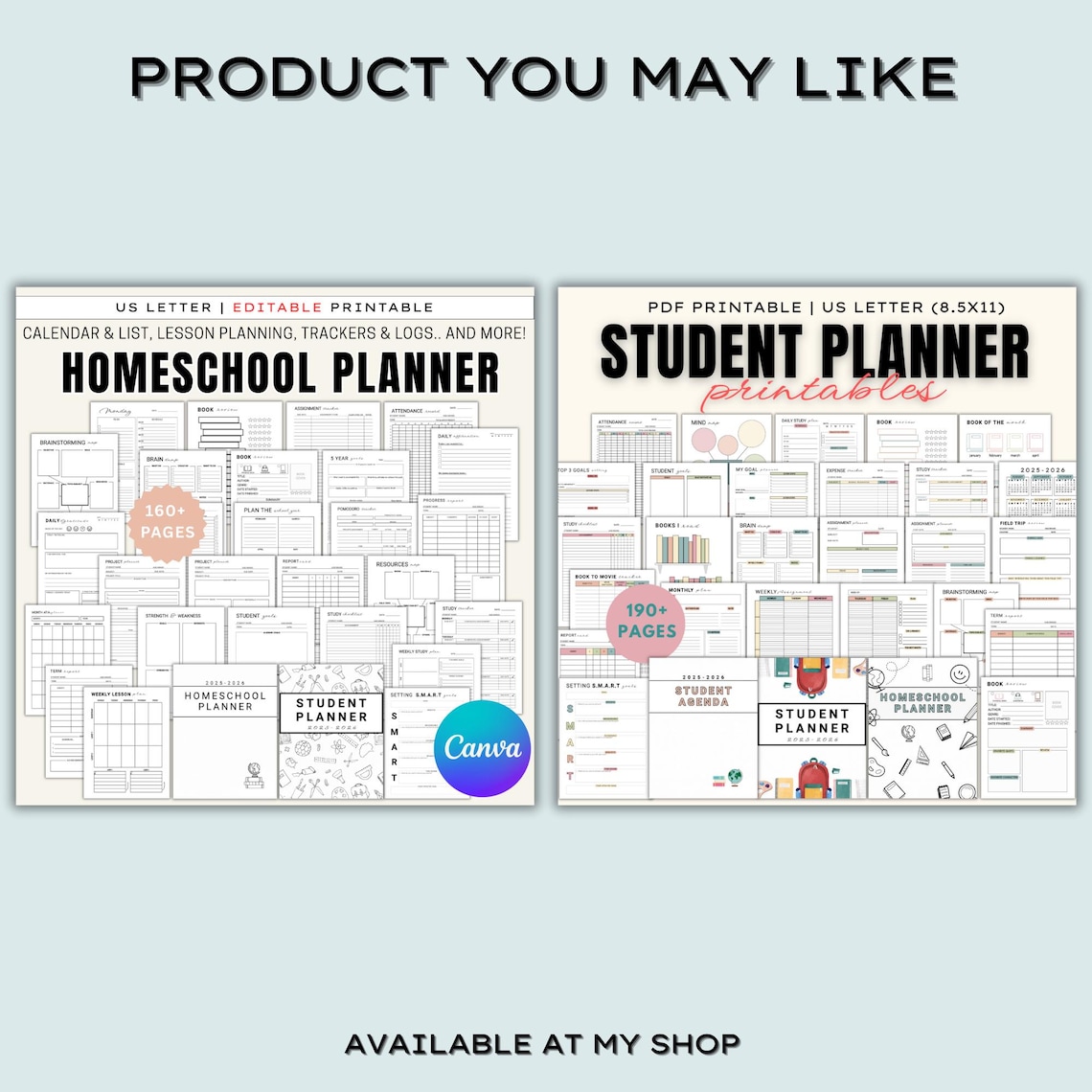 Weekly Assignment Tracker Printable, Homeschool Planner, Student ...