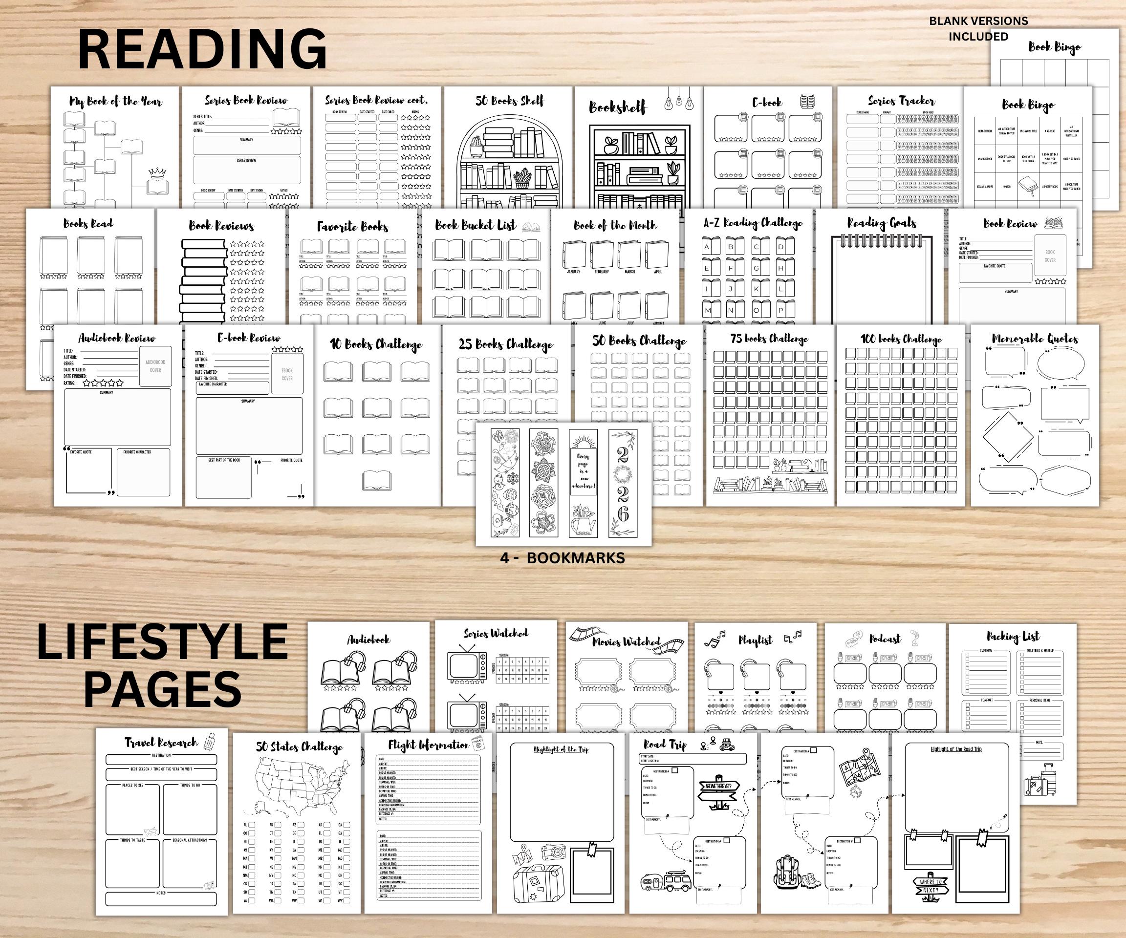 2026 MEGA Journal Bundle, Printable Journal Planner, Bullet Journal ...