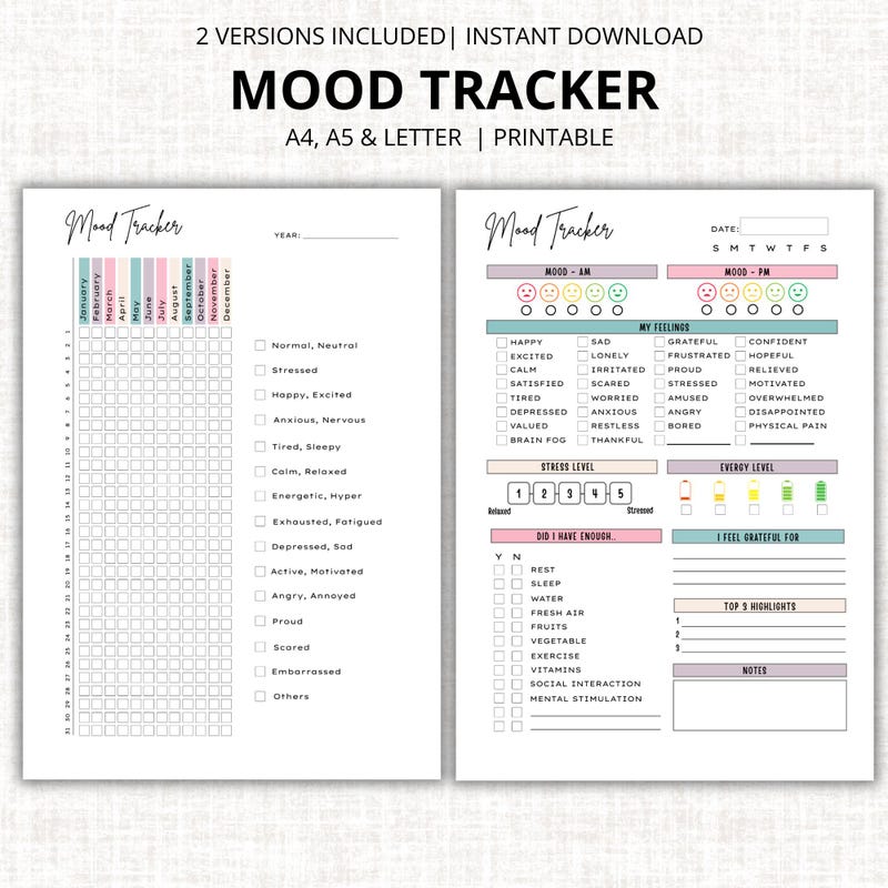 Free Printable Journal - Etsy