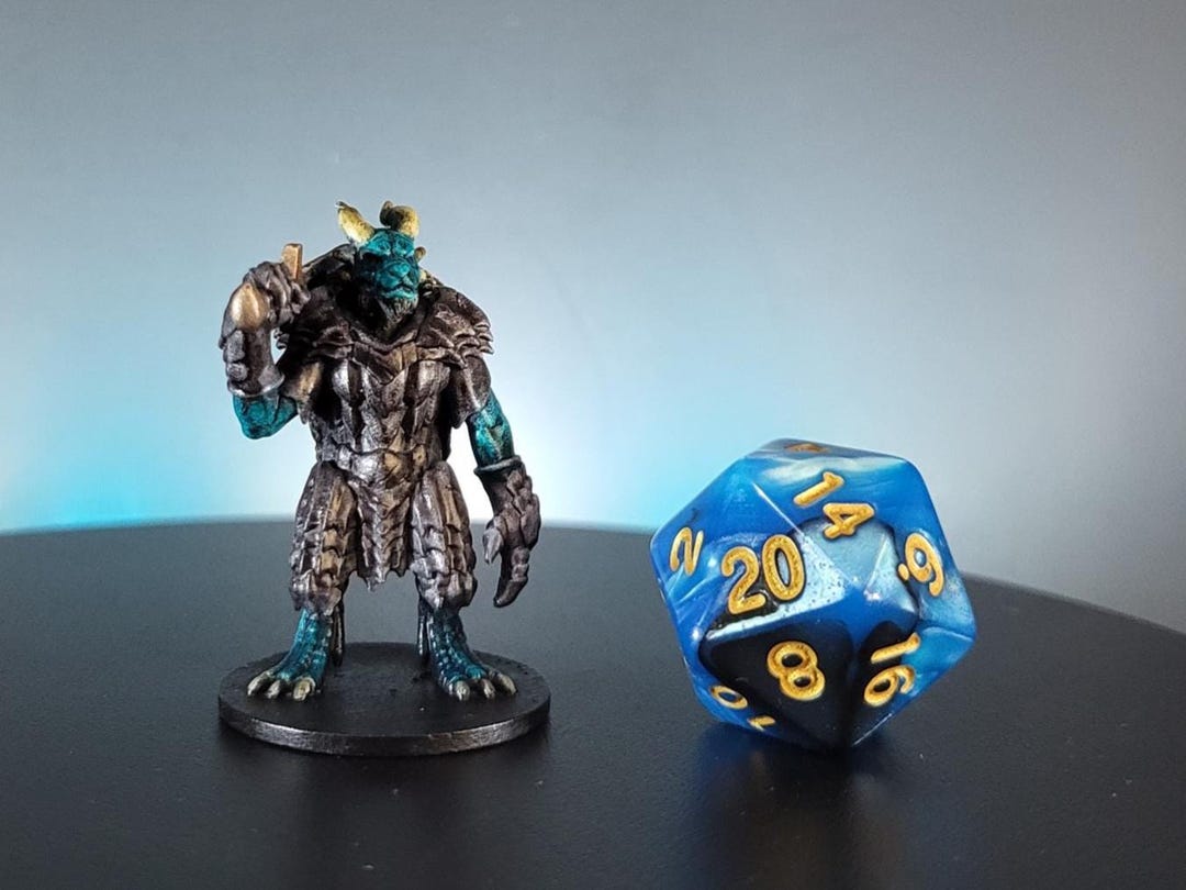 Hand-painted Kobold Warboss Miniature: 4K Resin Dnd Leader - Etsy