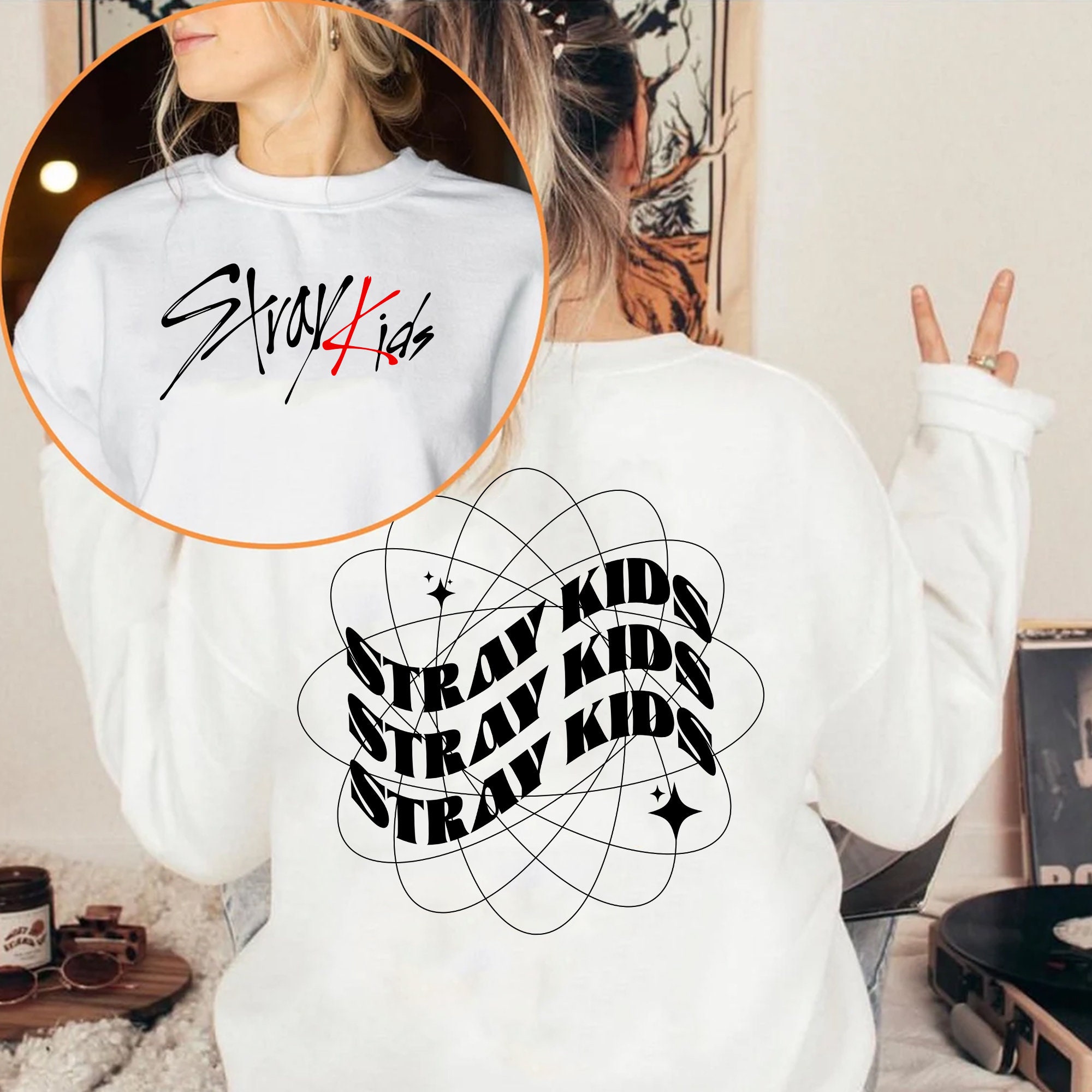 Stray Kids Shirt. Stray Kids Sweatshirt. Stray Kids World Tour Shirt ...