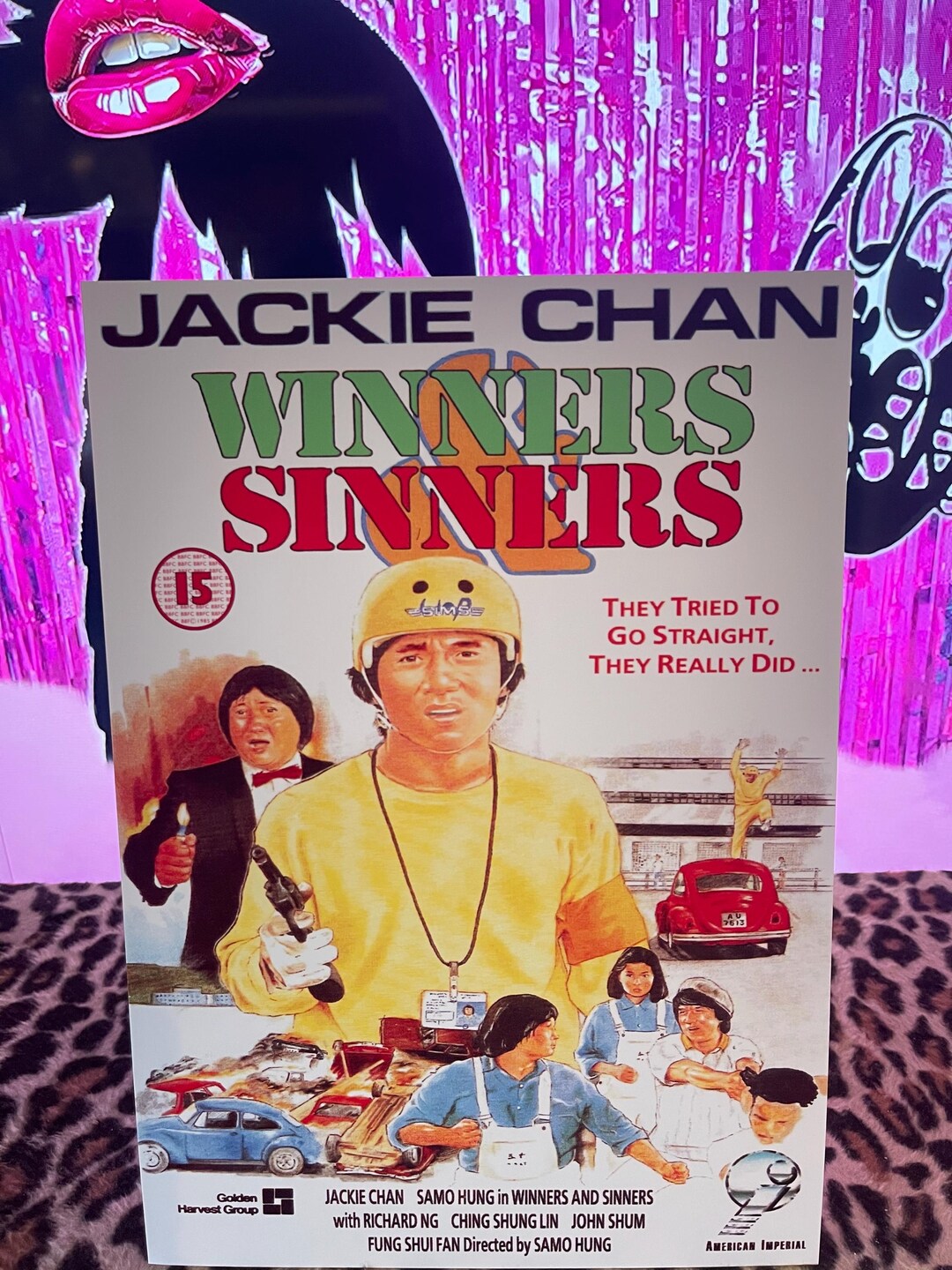 Jackie Chan ‘’winners & Sinners’’ UK A4 Standee Photo Print VPD ...