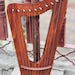Rosewood Triangle Lyre Harp Medieval Musical Instruments Handmade 10 ...