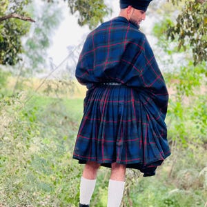 Scottish Highland Great Kilt Handmade Traditional Tartan Great Kilt for Men's Available in 50 ...