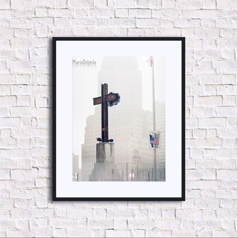 911 World Trade Center Ground Zero Steel Beam September 11 2001 CROSS ...