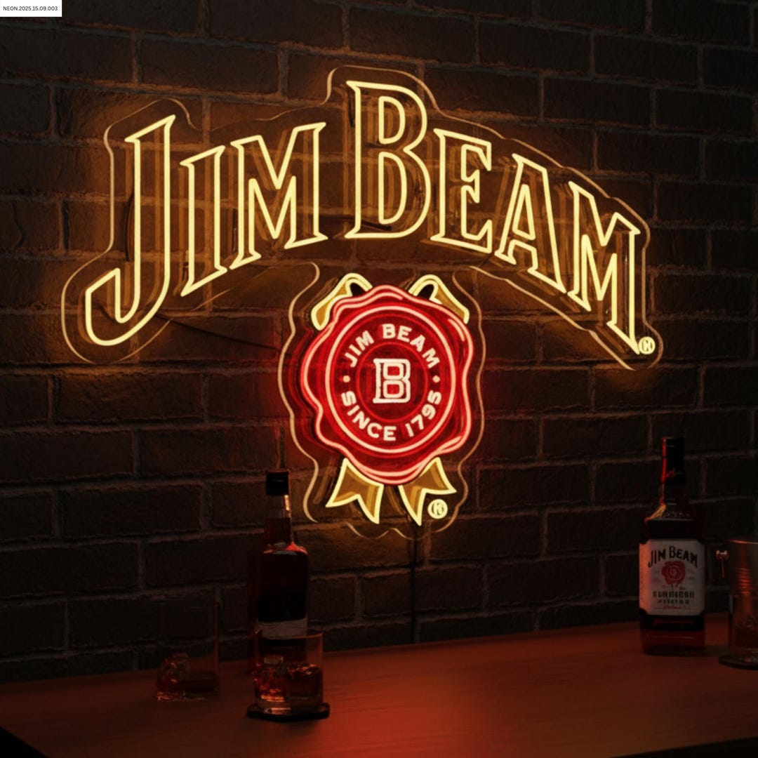 Kentucky Bourbon Neon Sign, Bourbon Neon Signs for Wall Decor, Gaming ...