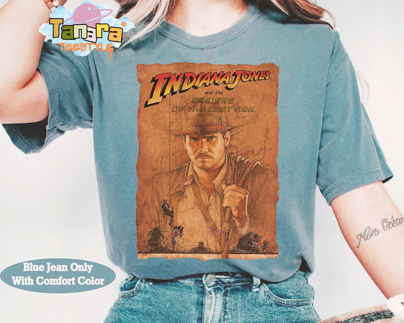 Indiana Jones Raiders of the Lost Ark Tee, Disney Adventure Collection ...