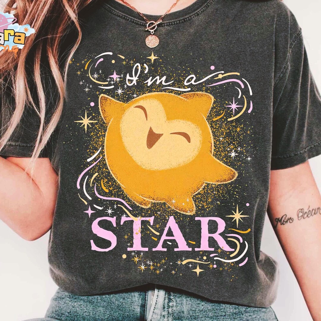 Retro 90s Disney Wish I'm A Star Tee, Asha Princess Shirt, Magic ...