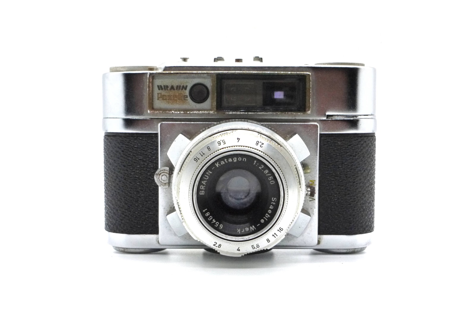 Braun Super Paxette IIL 35mm Rangefinder Camera With 50mm F2.8 Lens ...