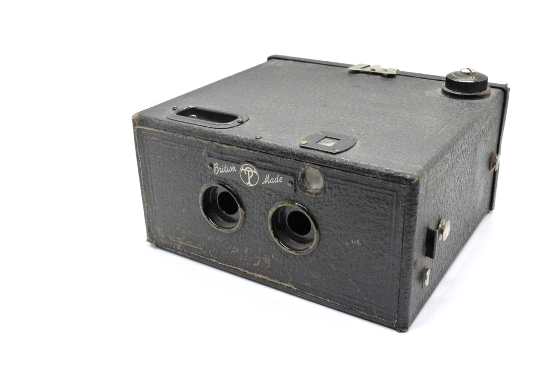 Thornton-pickard Stereo Puck Medium Format Box Camera With Meniscus ...