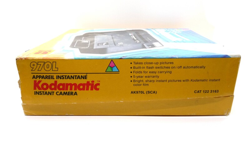 BOXED: Kodamatic 970L Instant Camera With 110mm F11 Lens - Etsy