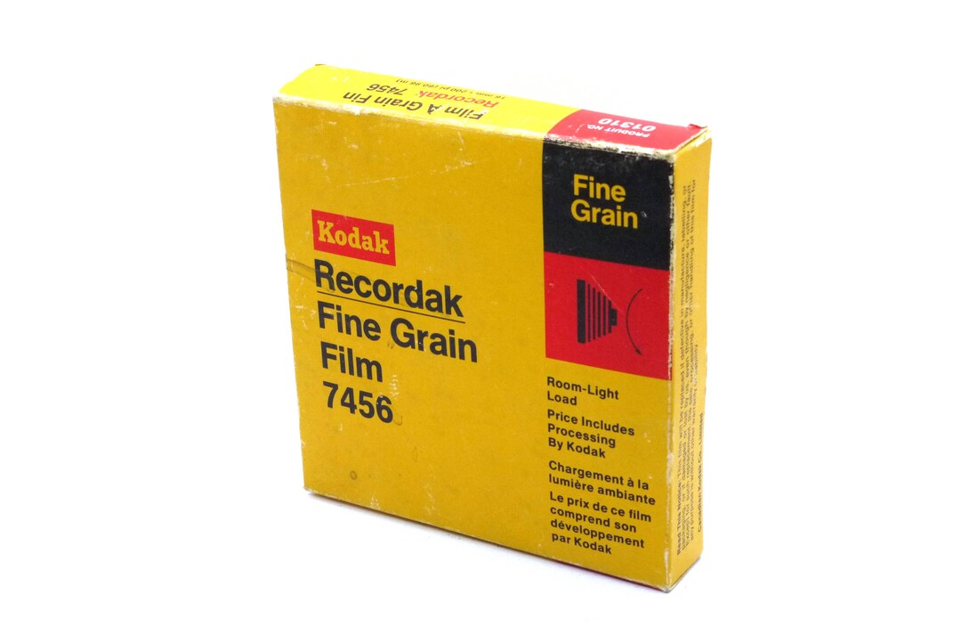 BOXED: Kodak Recordak Fine Grain Film 7456, 16mm 200 Ft (60.96m) - Etsy