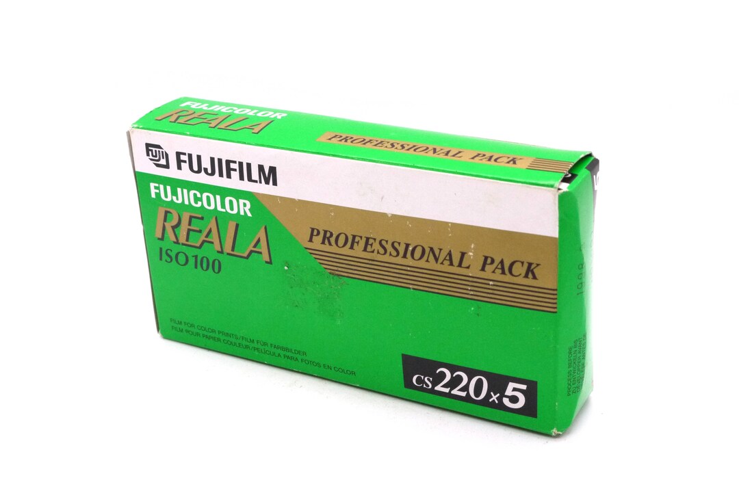 Fujifilm Fujicolor Reala Cs220x5 ISO100 Color Film, Professional Pack ...
