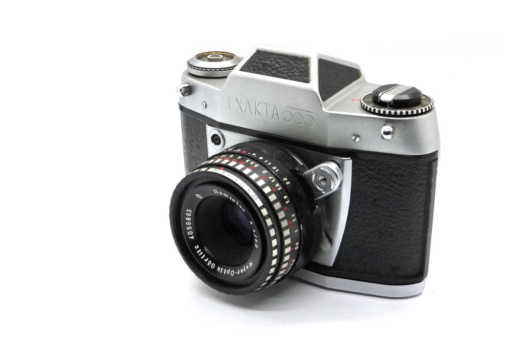 Exakta 500 35mm SLR Camera With 50mm F2.8 Lens, Tested and Working - Etsy