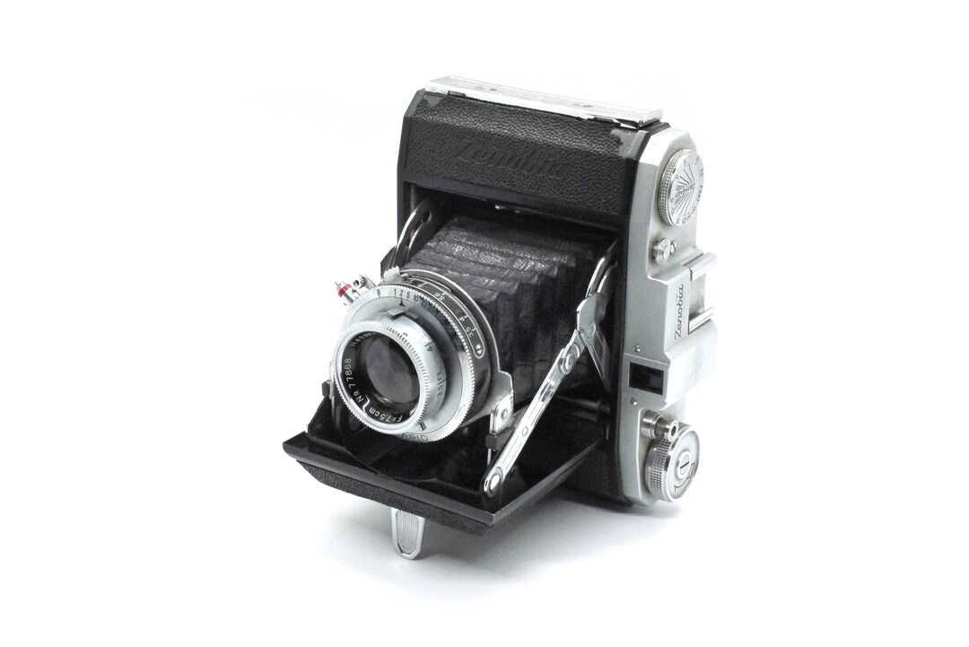 Zenobia C I Medium Format Folding Camera With 7.5cm F3.5 Lens, Tested ...
