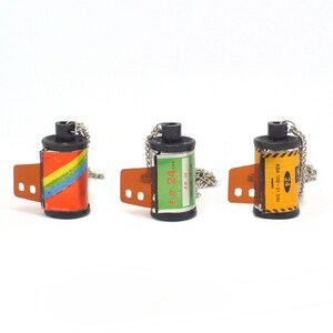 Vintage Miniature 35mm Film Roll Pendant, Choice of Kodacolor II, Fuji ...