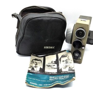 Sekonic Dualmatic Model 130 8mm Movie Camera With 13mm F1.8 Lens ...