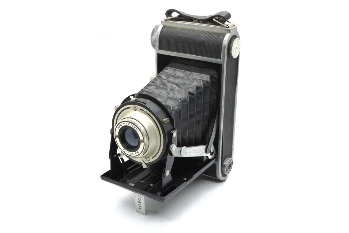 Braun Norca I Medium Format Folding Viewfinder Camera With - Etsy