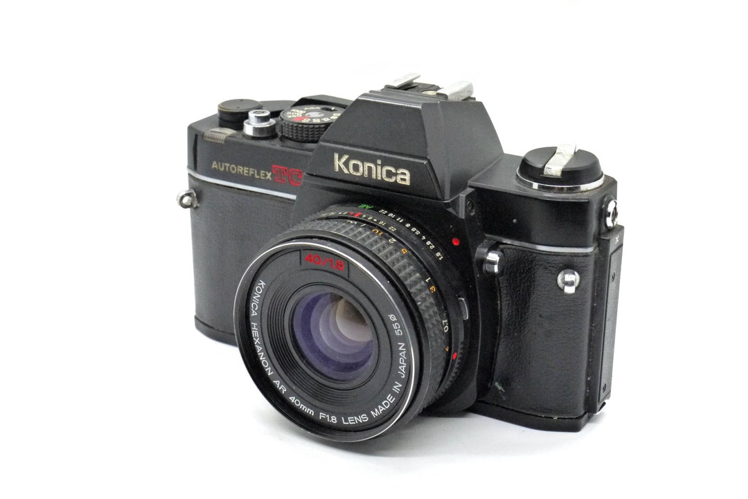 Konica Autoreflex TC 35mm SLR Camera With 40mm F1.8 Lens, Tested and ...