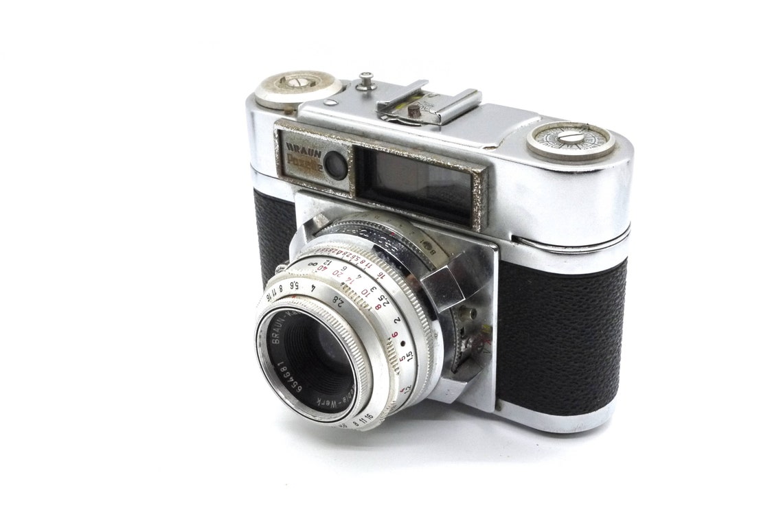 Braun Super Paxette IIL 35mm Rangefinder Camera With 50mm F2.8 Lens ...