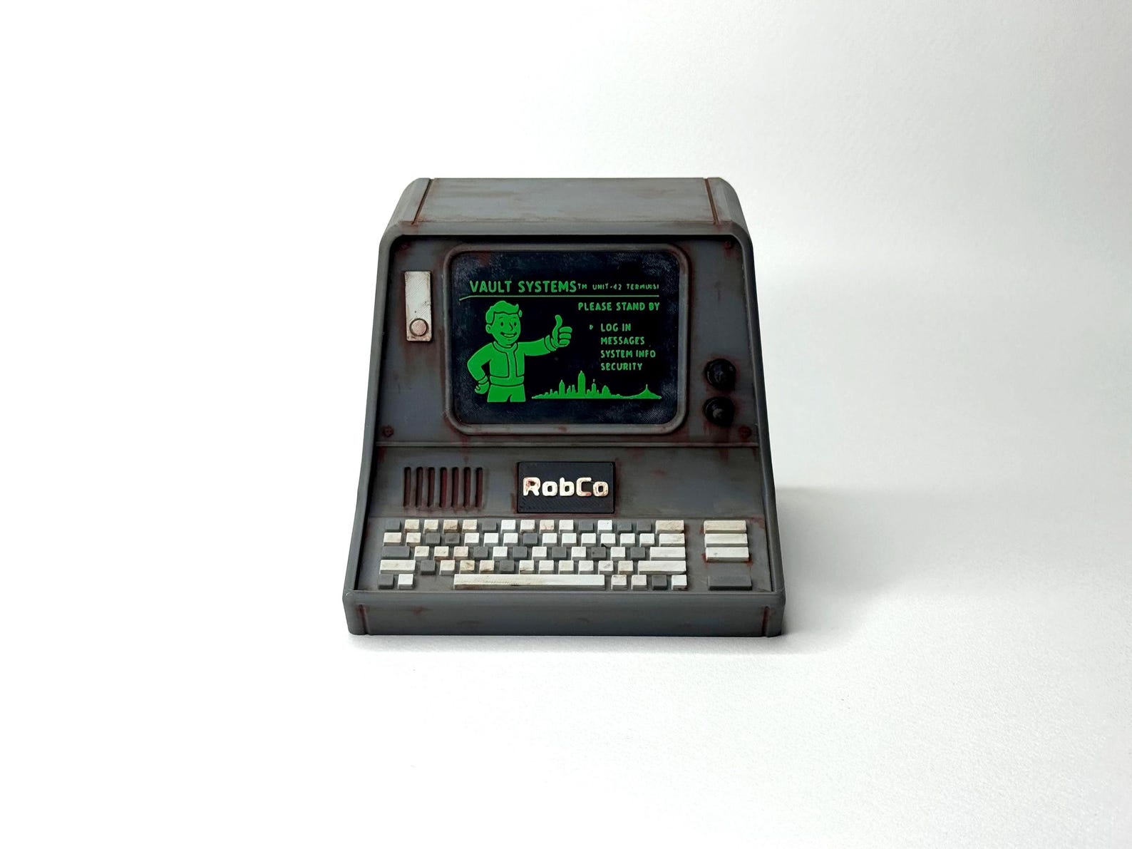 Fallout Inspired Retro Terminal Miniature – Fan-made Desk PC Model (9.5 ...