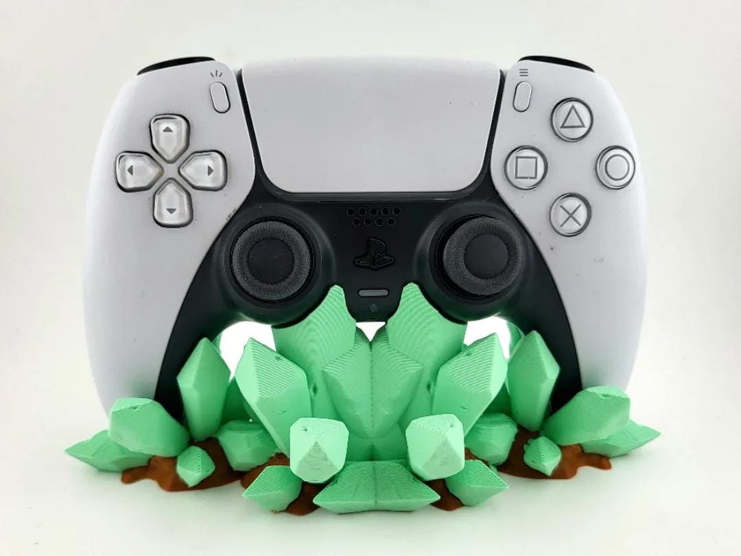 Crystal Controller Stand – 3d-printed Playstation Holder - Etsy