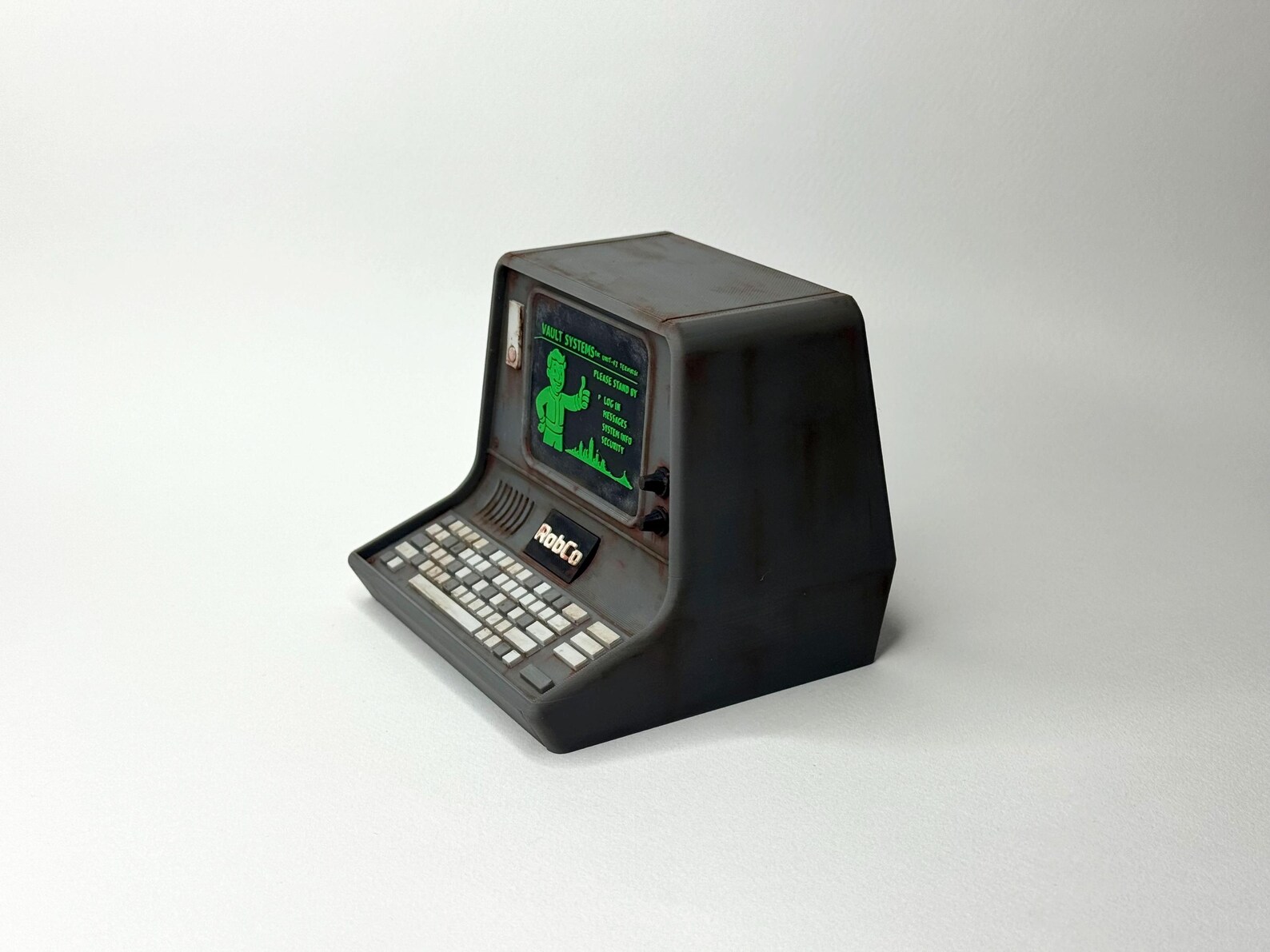 Fallout Inspired Retro Terminal Miniature – Fan-made Desk PC Model (9.5 ...