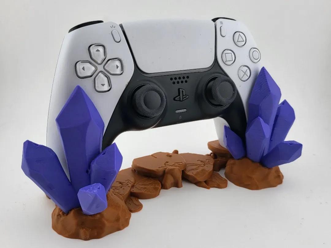 Crystal Controller Stand – 3d-printed Playstation Holder - Etsy