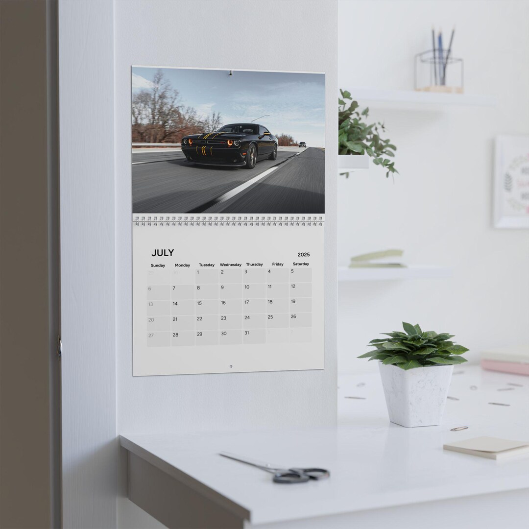 Calendar (2025) - Cars for Every Month, Car Enthusiast Gift, Automotive ...
