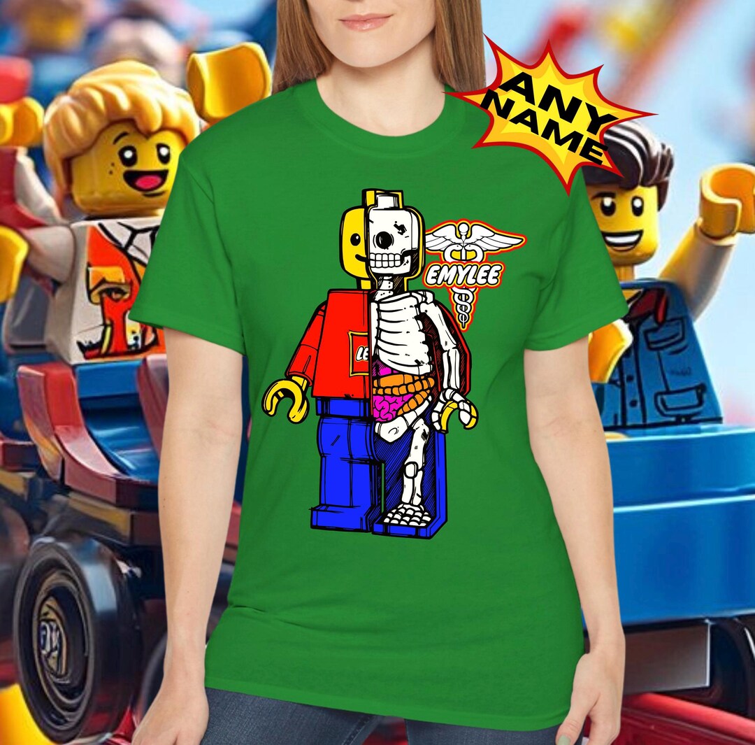 LEGO Nurse Radiology Personalizable Skeleton Unisex Softstyle Skull ...