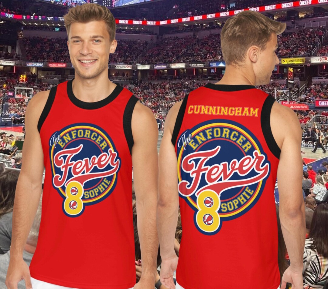 Sophie Cunningham 8 Jersey Indiana Fever Unisex Basketball Jersey the ...