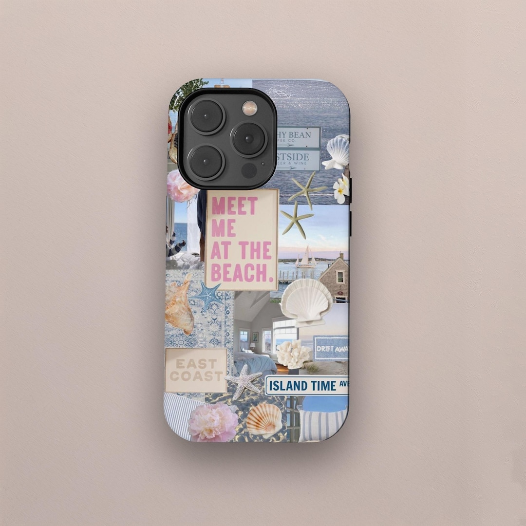 East Coast Phone Case, Beachy Phone Case, Travel Phone Case, Shell ...