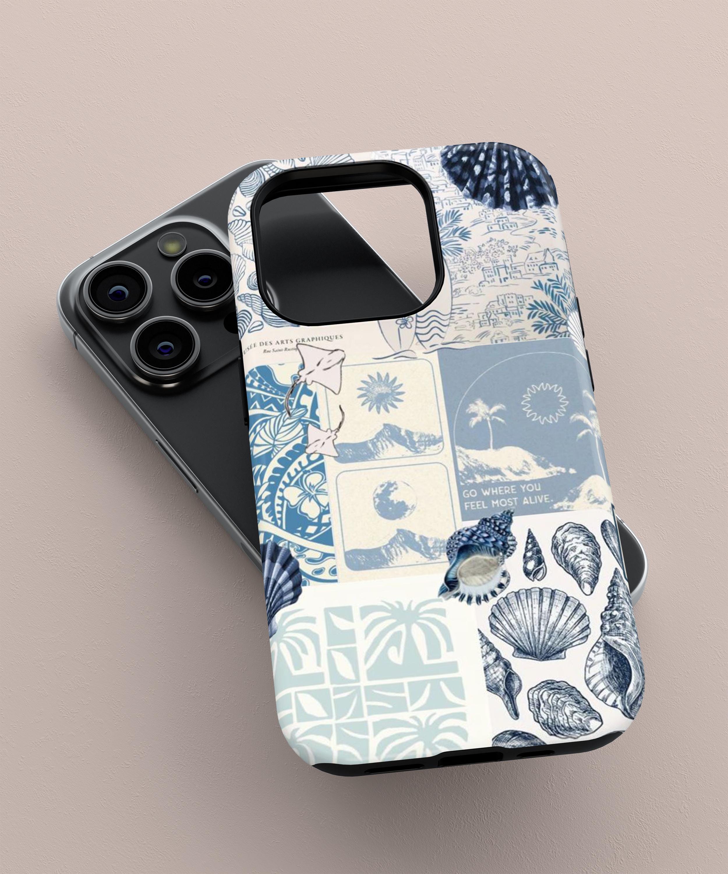 Coastal Granddaughter Aesthetic Preppy Seashell Ocean Case, Beachy Tropical Phone Case, iPhone ...