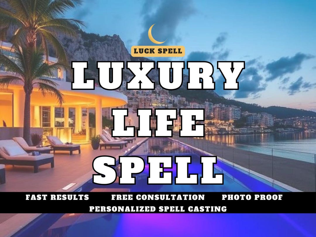 Luxury Life Spell | Attract Wealth, Comfort & High-vibrational Living ...
