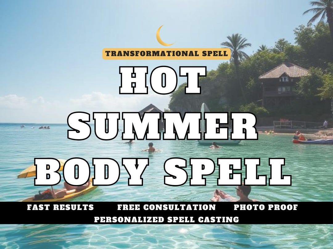 Hot Summer Body Spell | Boost Confidence, Fitness Motivation & Radiance ...