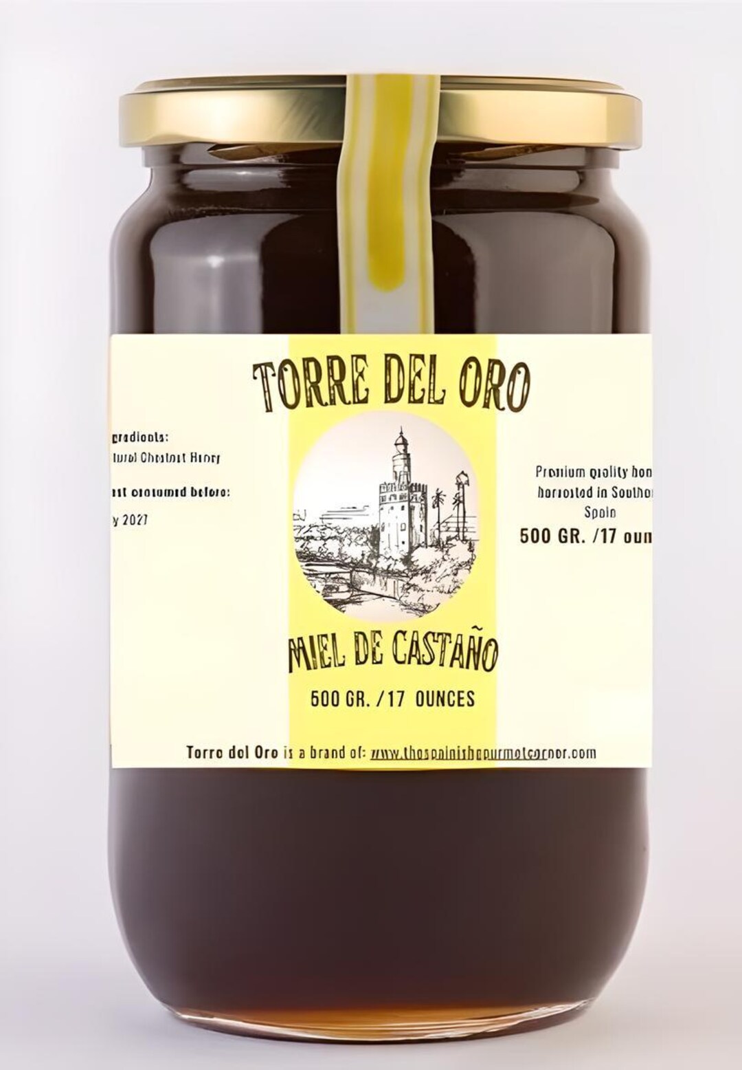 Chestnut Honey, Natural Spanish Honey, 500 Grams and 1000 Grams, Honeys ...