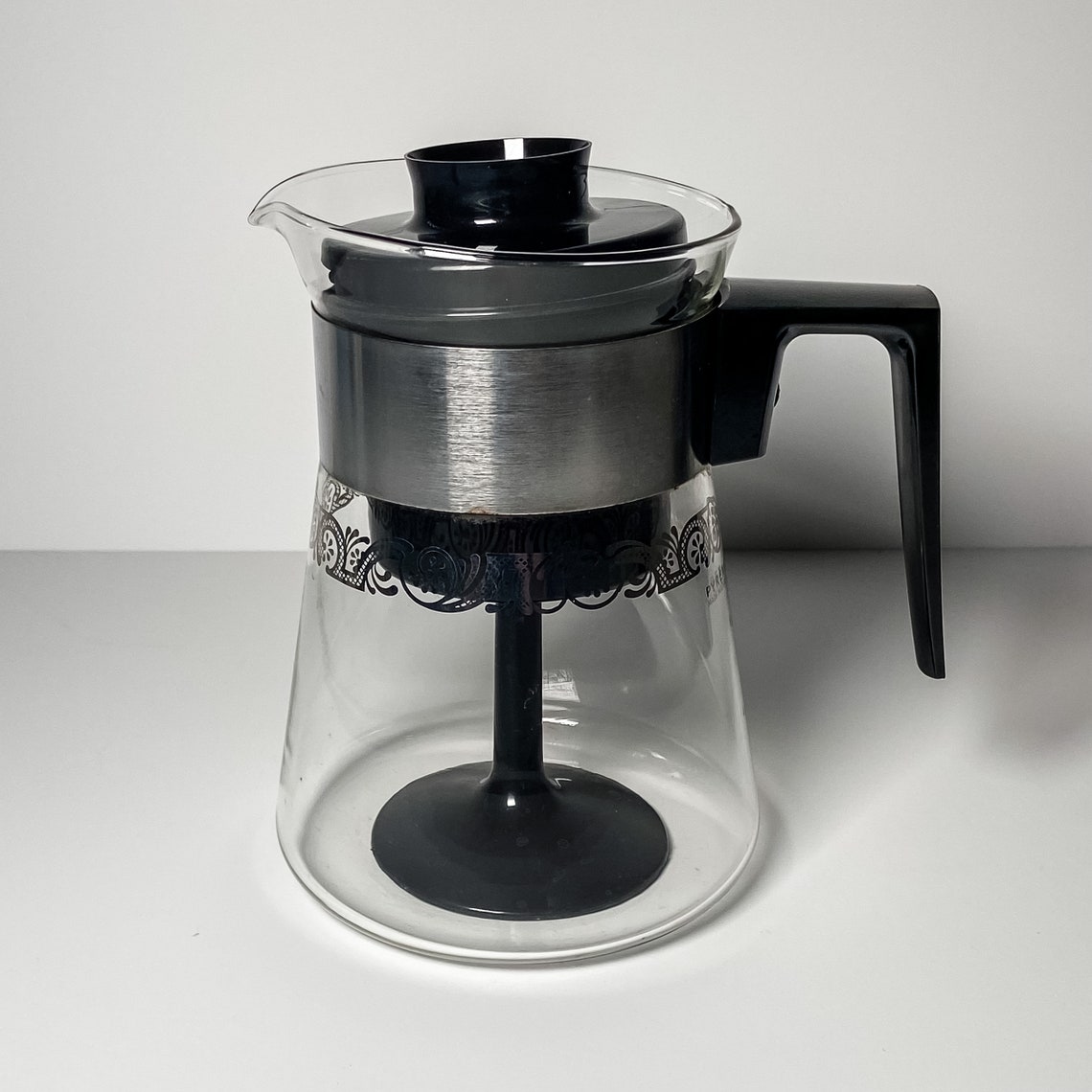 Pyrex 6 Cup Stovetop Coffee Maker - Etsy