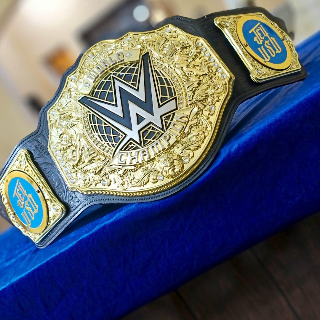 New World Heavyweight Championship Title Replica Belt, 6MM Casting ...