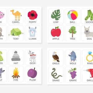 Alphabet Letter Matching Game: ABC Alphabet Learning Activity ...
