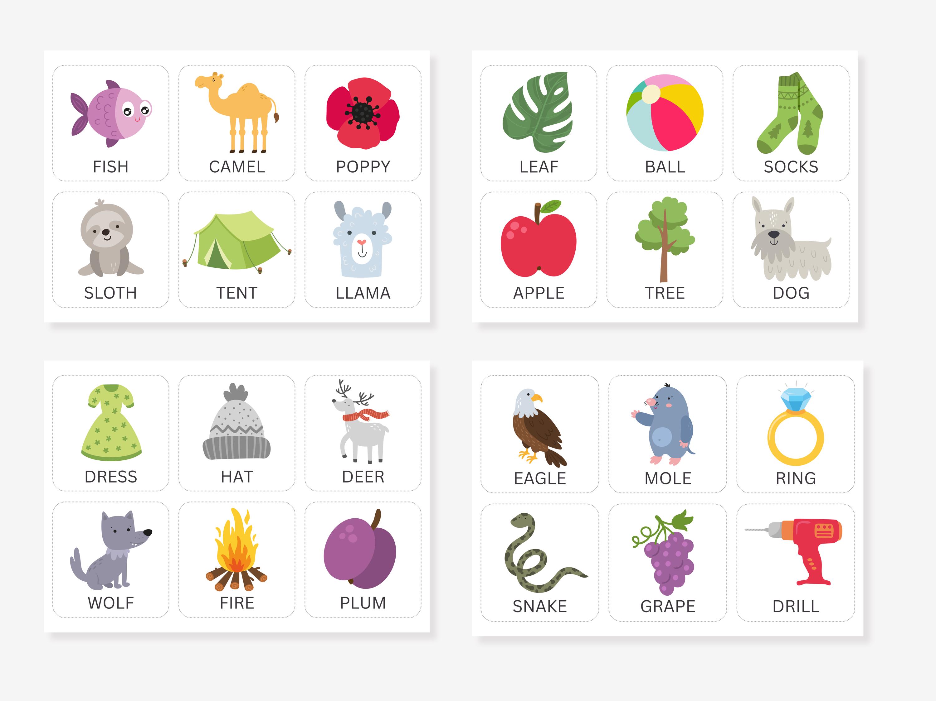 Alphabet Letter Matching Game: ABC Alphabet Learning Activity ...