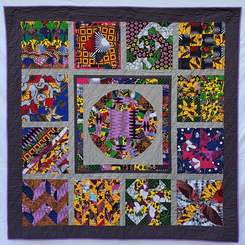 African Quilt - Etsy