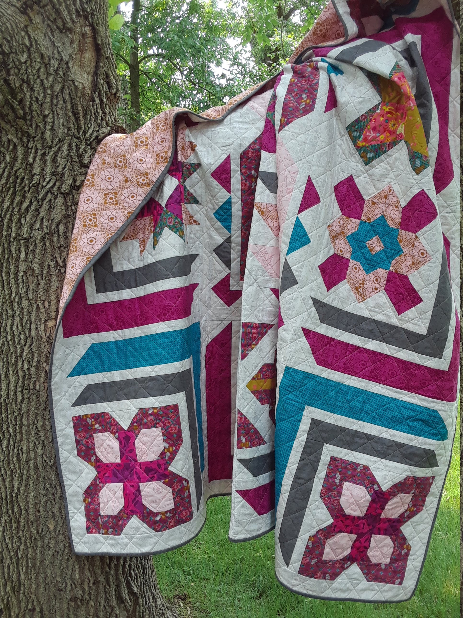 Queen Sampler Quilt, Angela Walters Built a Quilt - Etsy