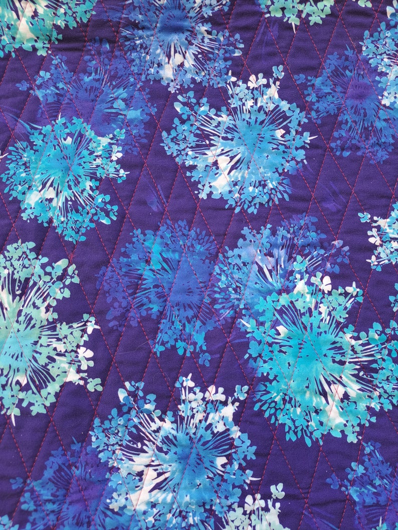 Colorful Bloem Throw Quilt - Etsy