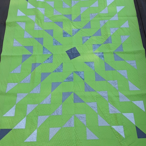 Lime Green Gray - Etsy