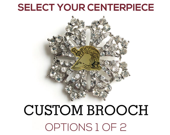 Custom Brooch | 1 of 2 Options | Military Brooch | Military Jewelry ...
