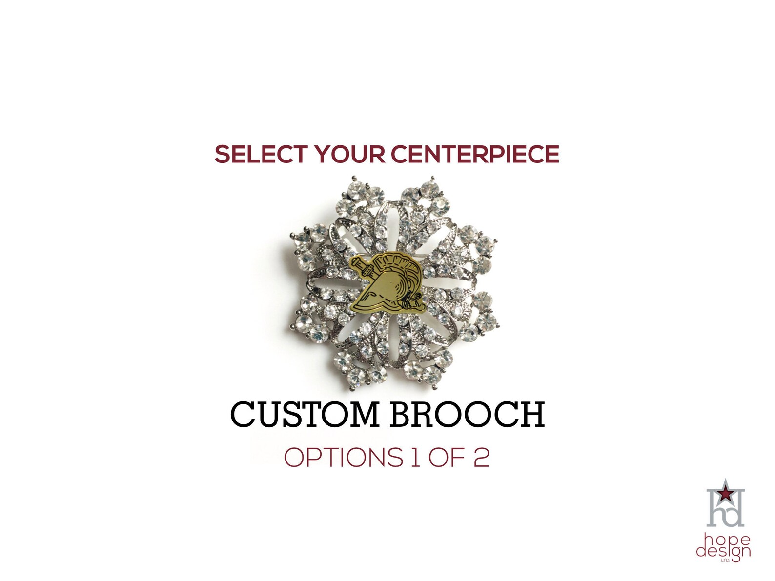 Custom Brooch 1 of 2 Options Military Brooch Military - Etsy