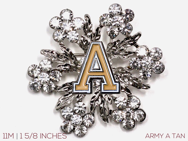West Point Pin Army Tan A Brooch Army Jewelry United | Etsy