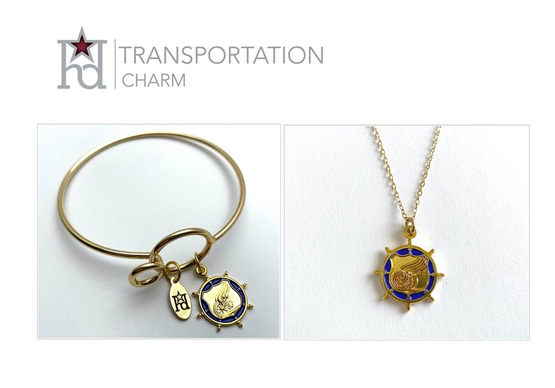 Transportation Charm Jewelry Transportation Branch Necklace | Etsy